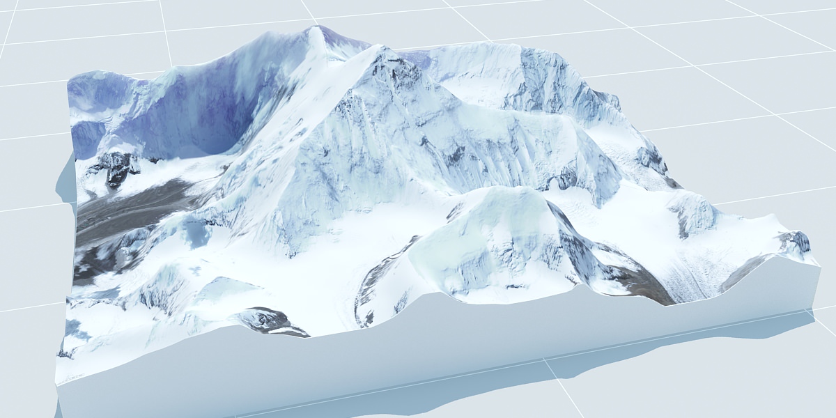 everest himalaya Architectural Exterior - Landscape 3D Models- CGTrader.com