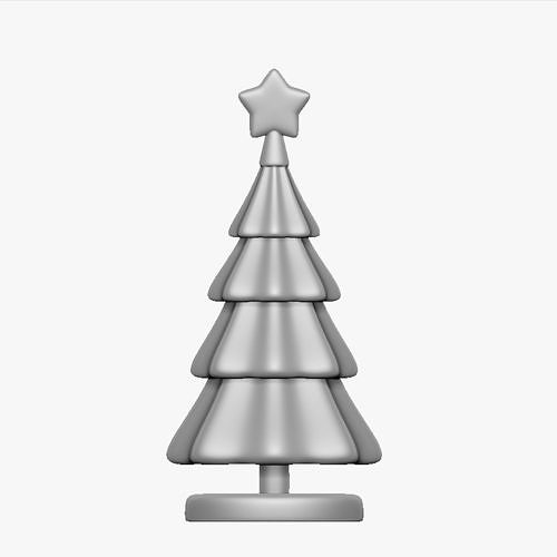 Christmas tree 3D model 3D printable | CGTrader