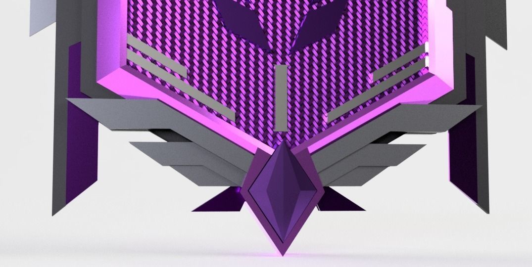 Call of duty mobile master rank 3D model | CGTrader