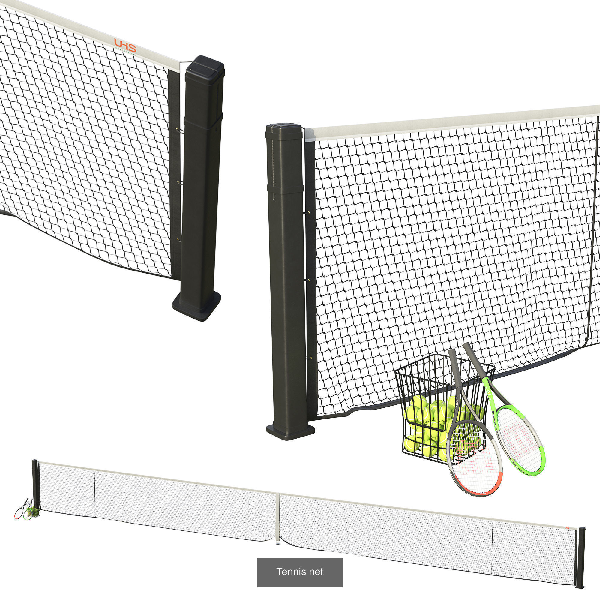 A set of sports gates 3D Model Collection | CGTrader