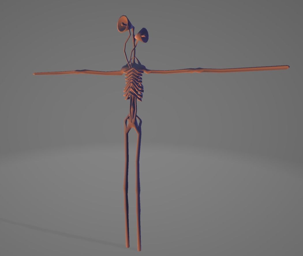 3D model Siren Head - Game Ready VR / AR / low-poly | CGTrader