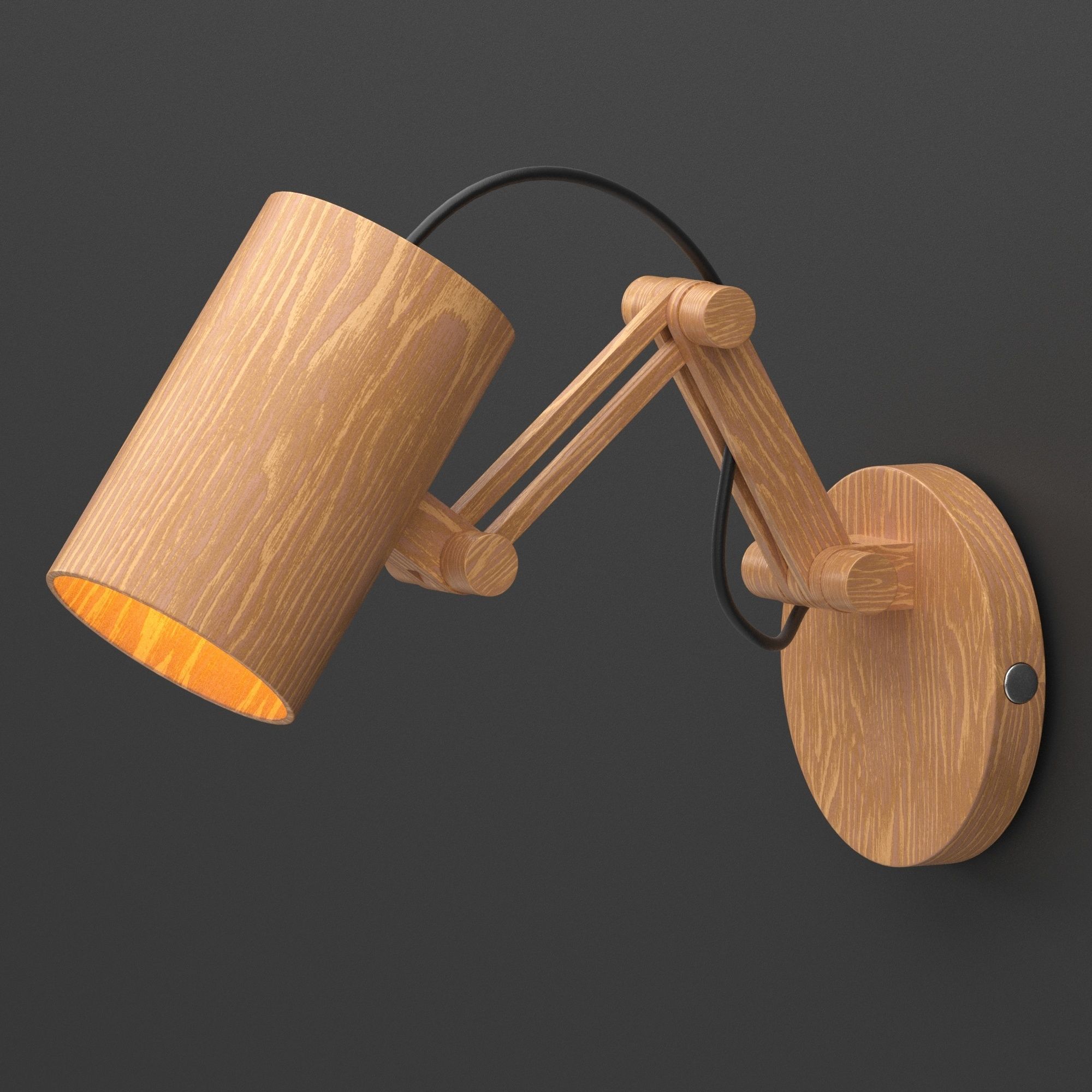 Decorative bra lamp 3D model | CGTrader