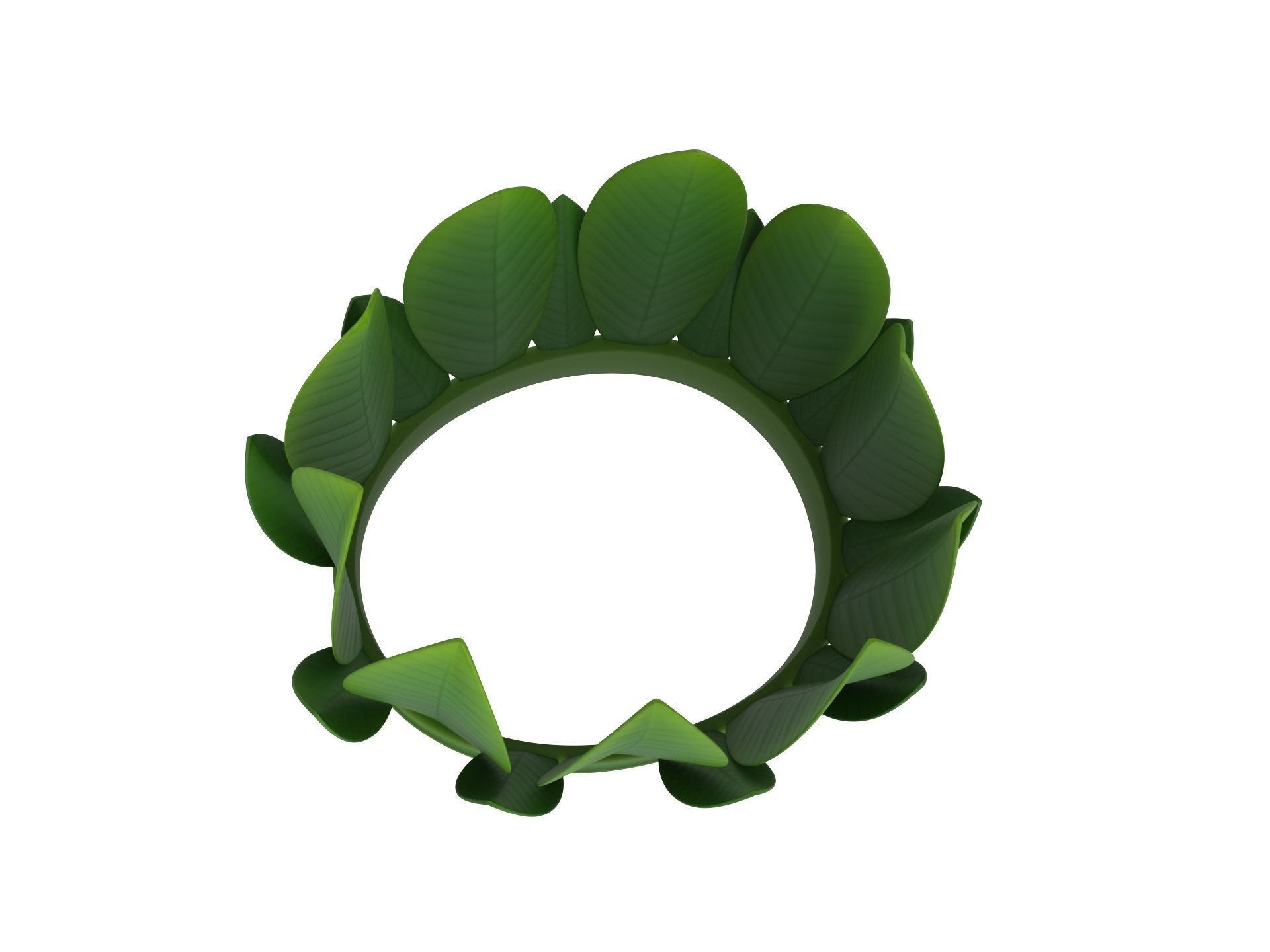 Leaf Crown 3D model | CGTrader