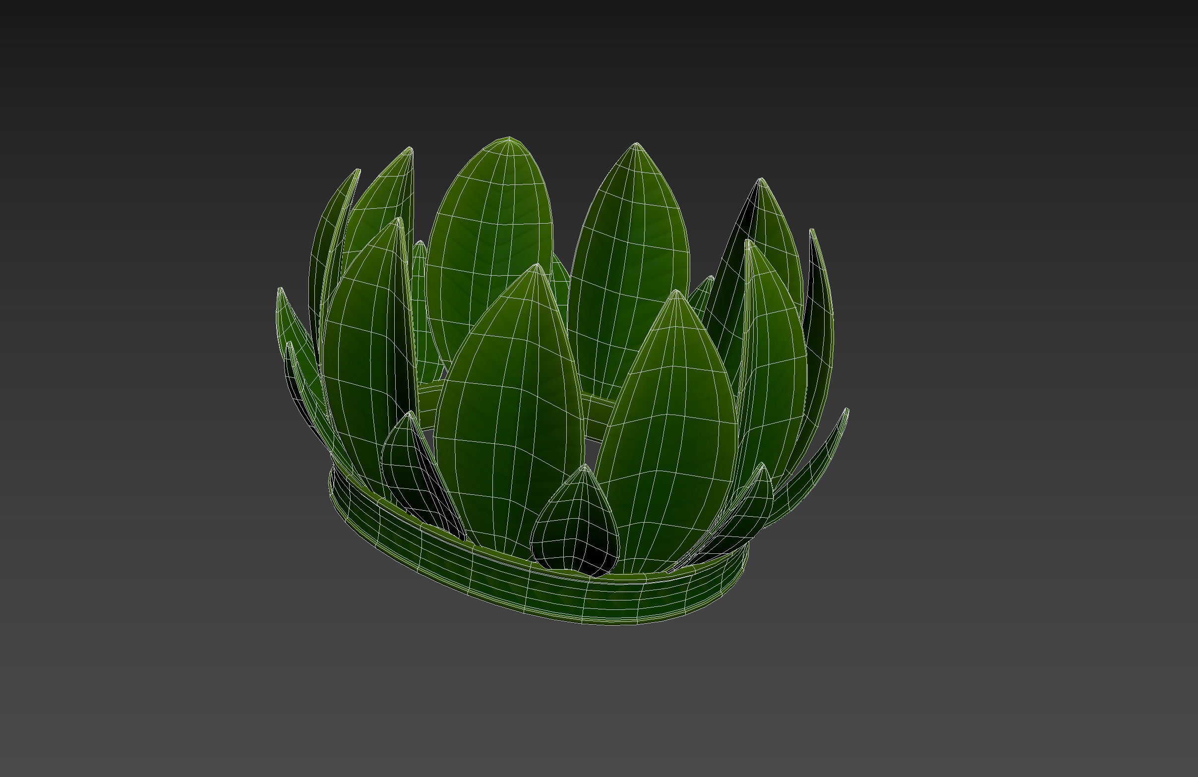 Leaf Crown 3D model | CGTrader