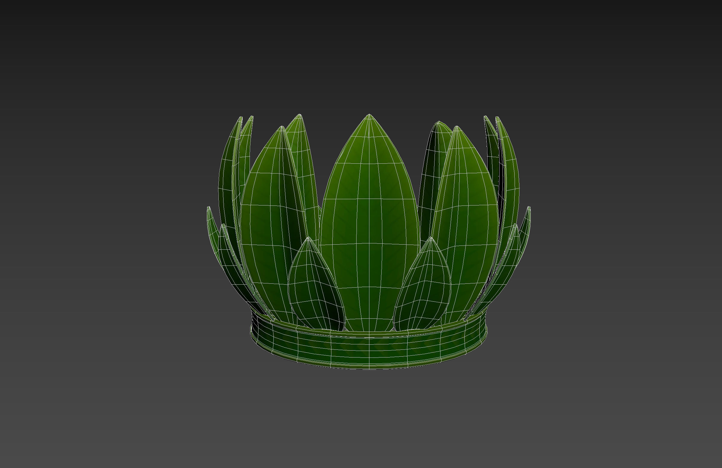 Leaf Crown 3D model | CGTrader