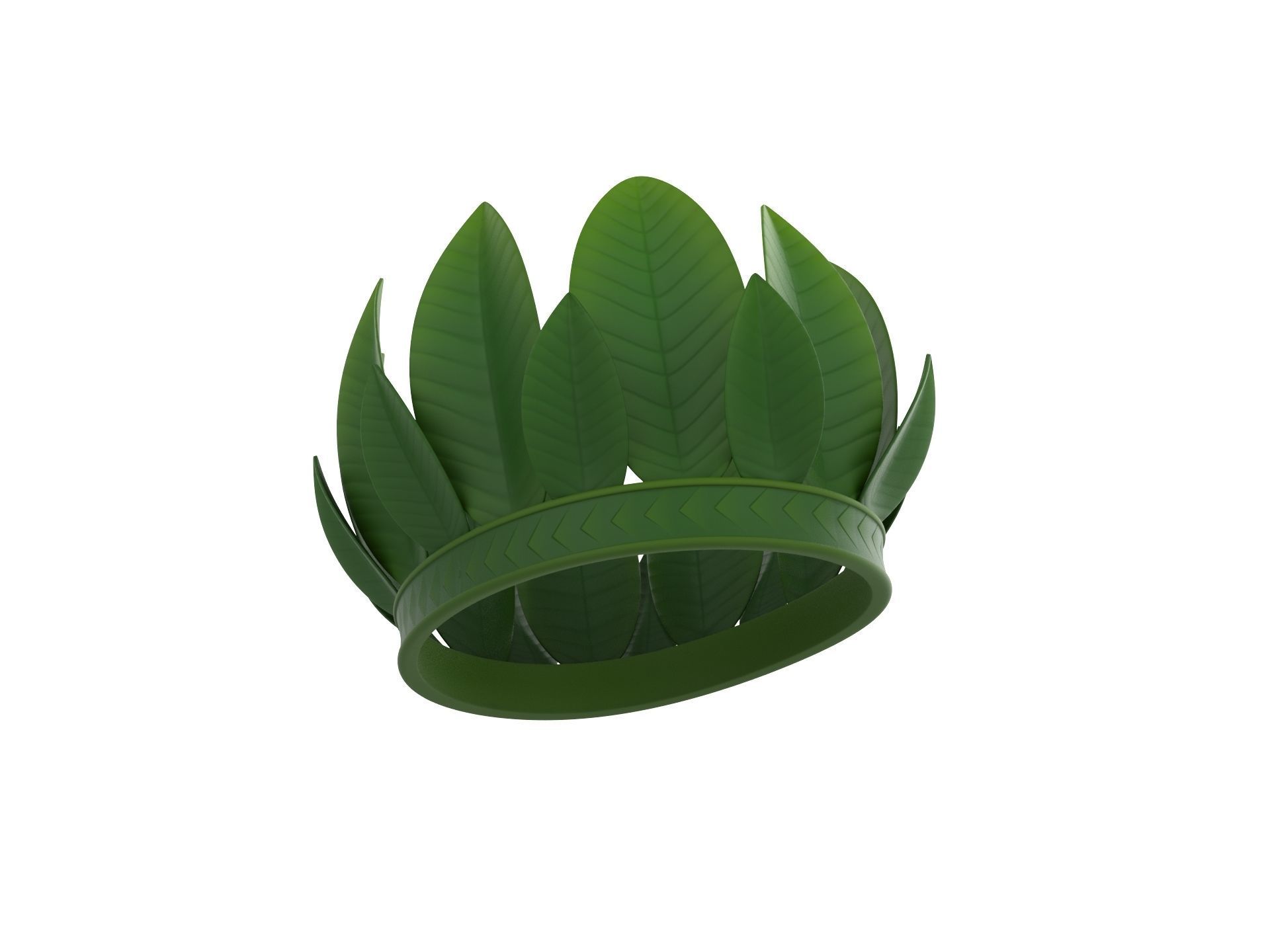 Leaf Crown 3D model | CGTrader