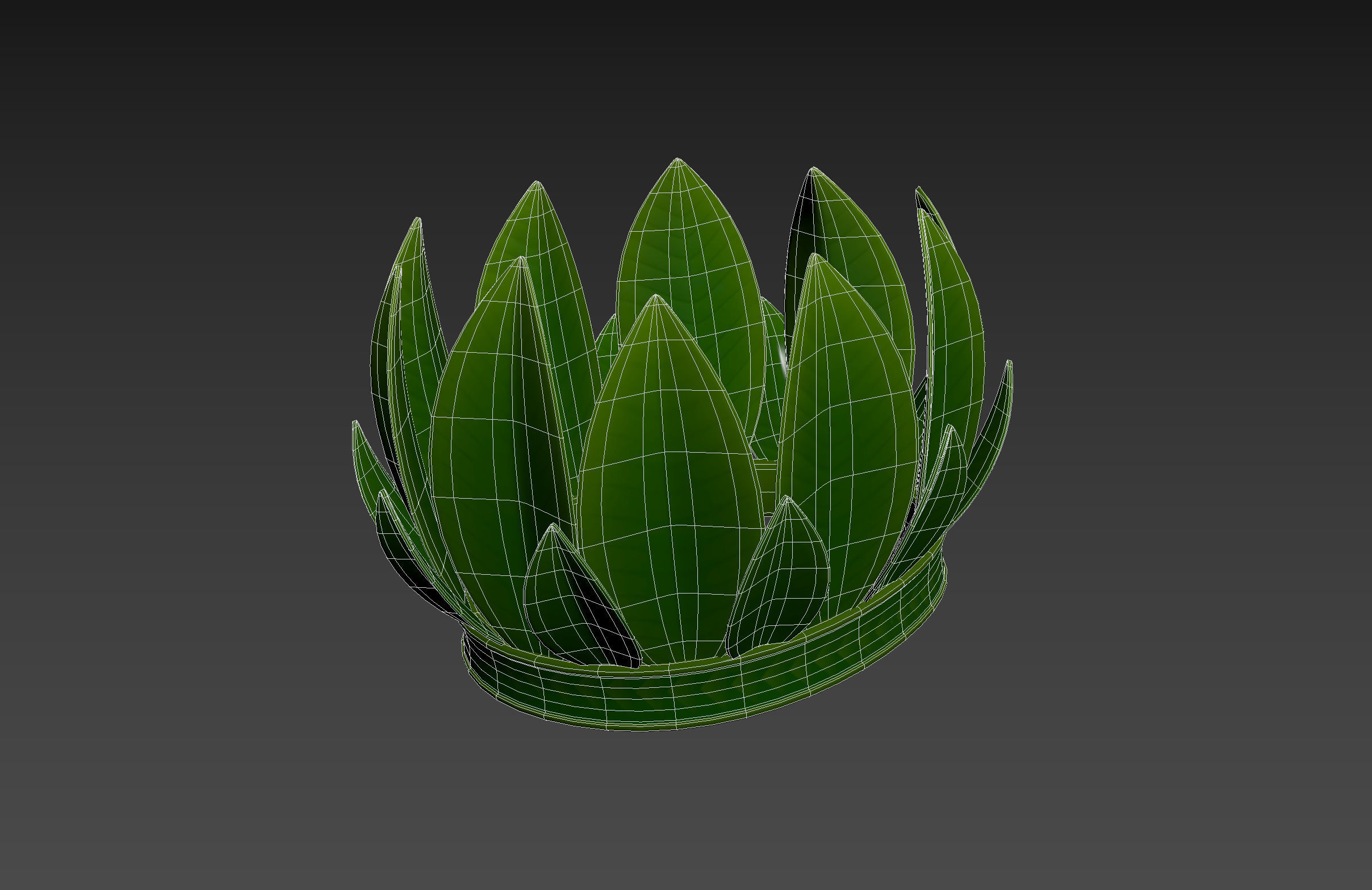 Leaf Crown 3D model | CGTrader