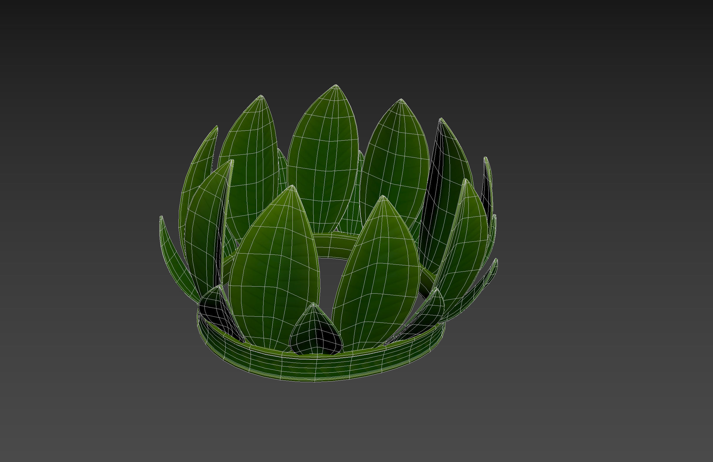 Leaf Crown 3D model | CGTrader
