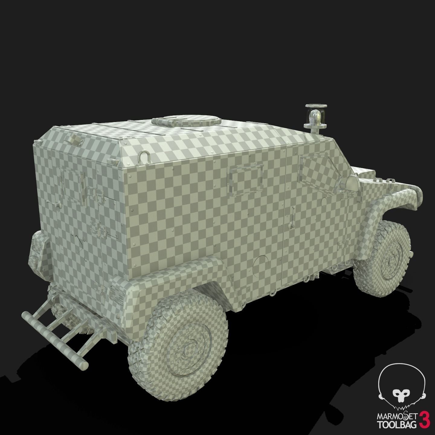 3D model ARQUUS DAGGER 4X4 LAV VR / AR / low-poly animated | CGTrader