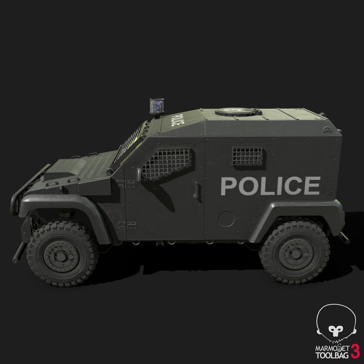 3D model ARQUUS DAGGER 4X4 LAV VR / AR / low-poly animated | CGTrader