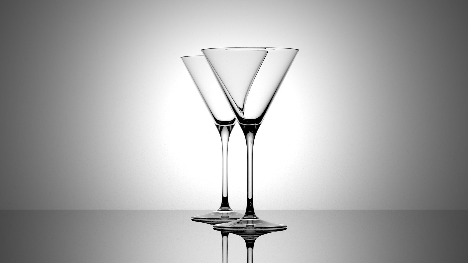 Cocktail Glass for Classic Martini - 3D Model 3D model animated | CGTrader
