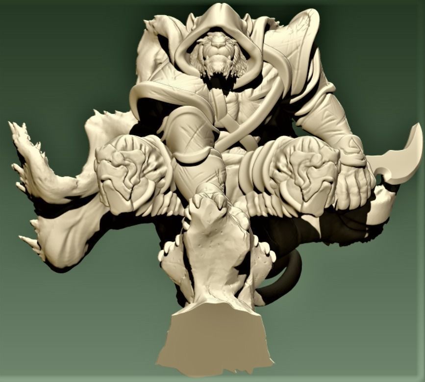 Cat assassin 3D model 3D printable | CGTrader