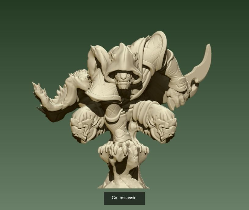 Team of cats 3D Model Collection | CGTrader