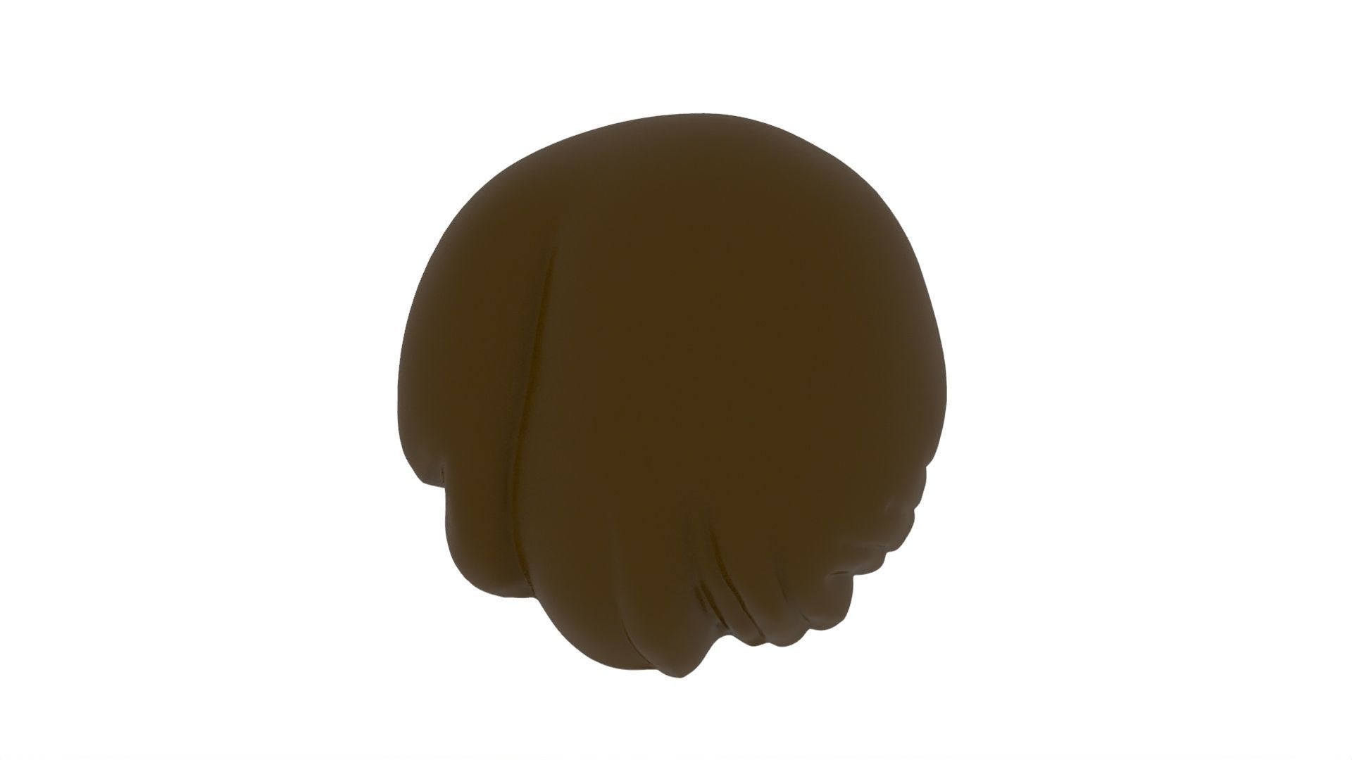 3D model Lego Hair Man Detailed Hair Match Real Object 3D model | CGTrader