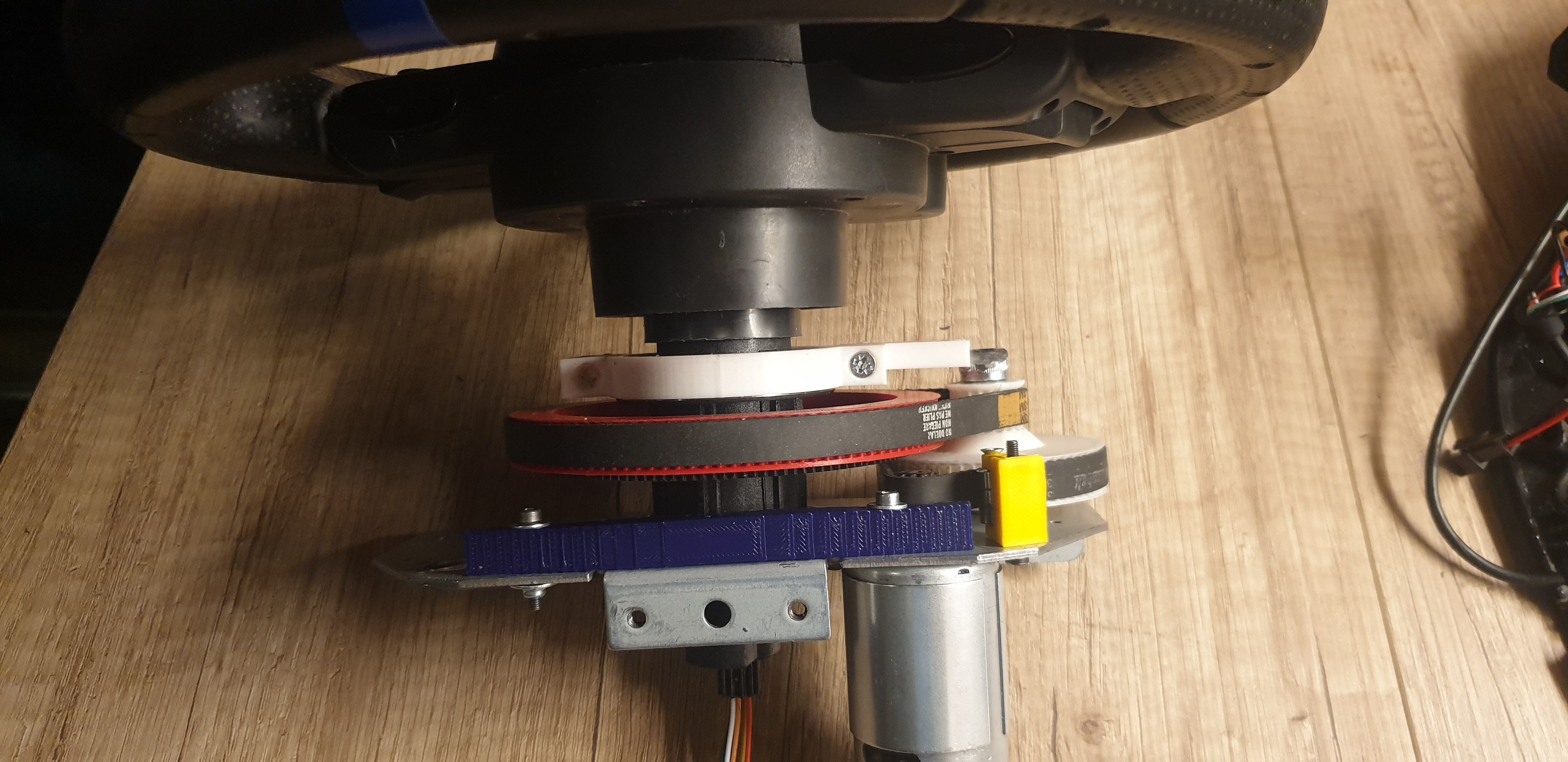 Logitech Driving Force Gt Belt Drive Mod 3D model 3D printable | CGTrader