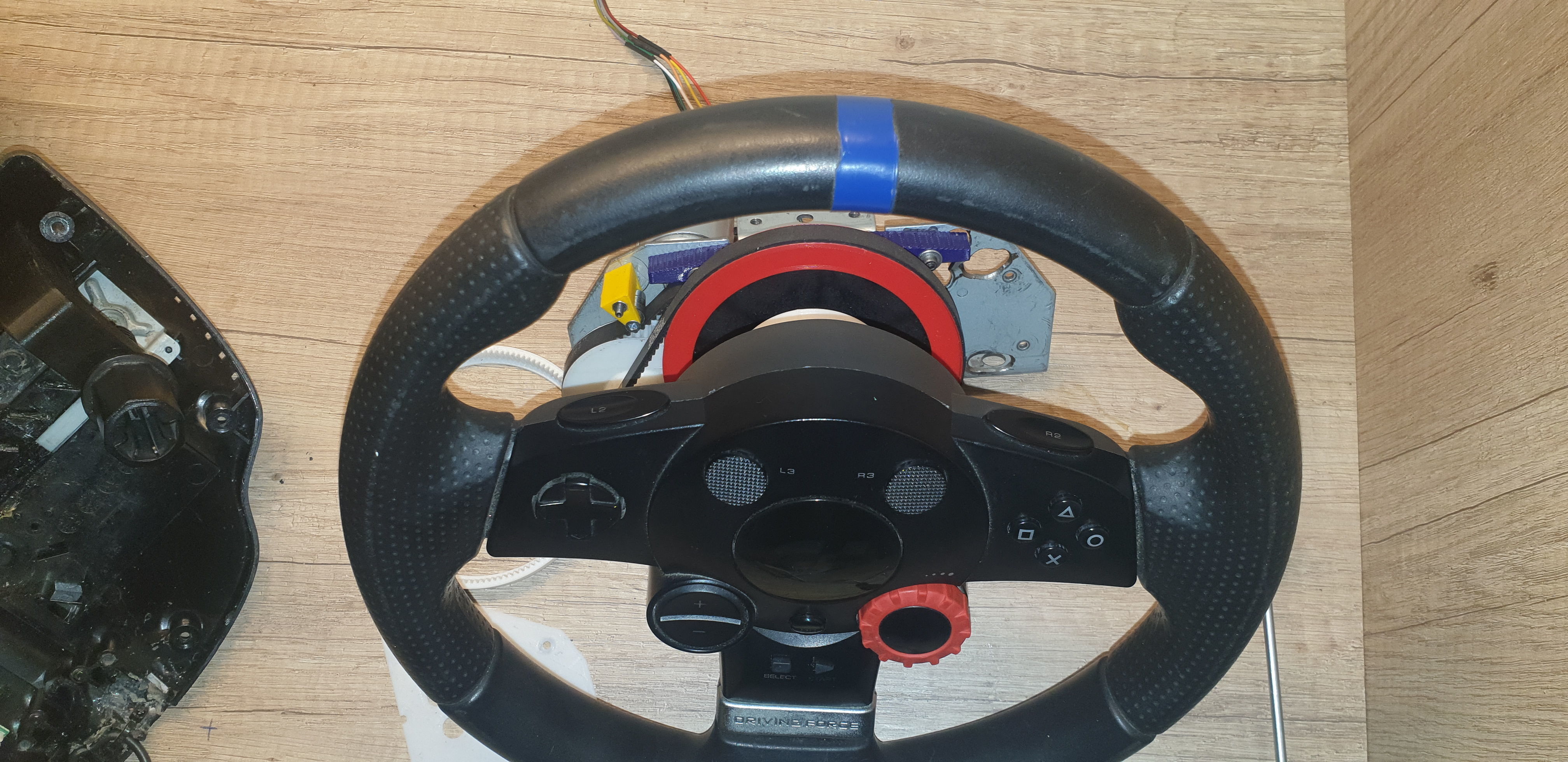 Logitech Driving Force Gt Belt Drive Mod 3D model 3D printable | CGTrader