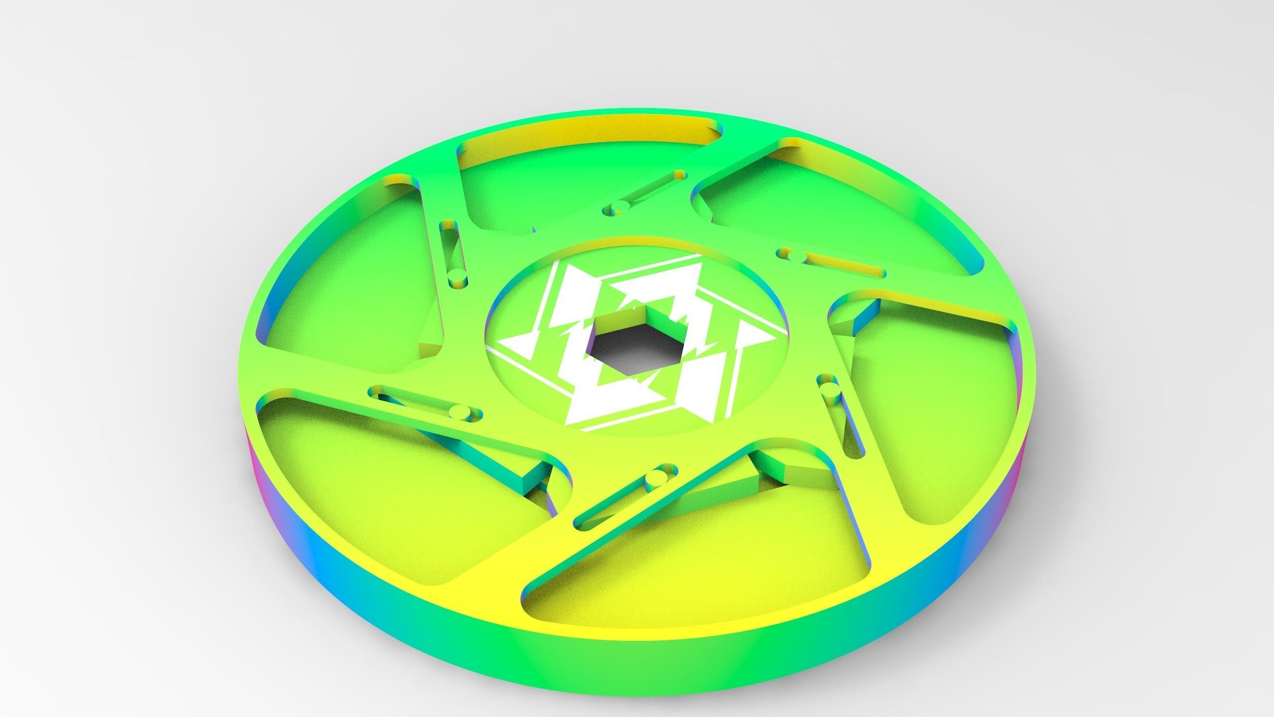 Iris mechanism 3D model | CGTrader