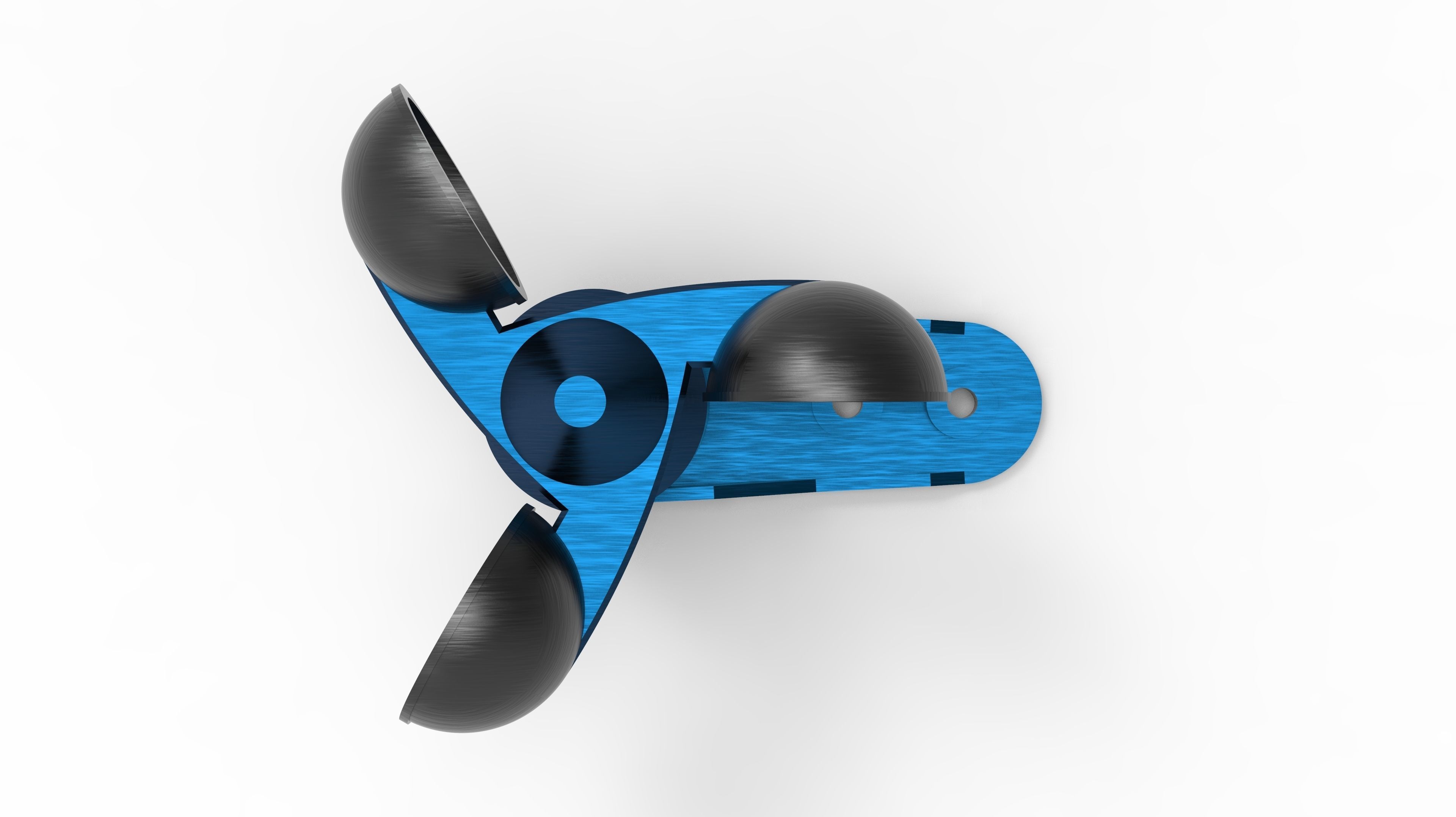 3D model Anemometer gold wind turbine VR / AR / low-poly | CGTrader