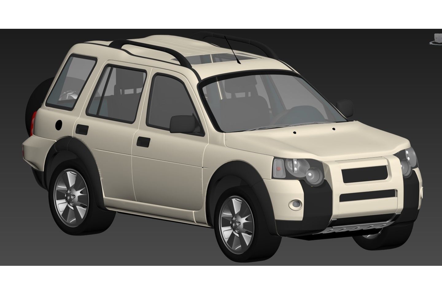 landrover freelander free 3D model | CGTrader