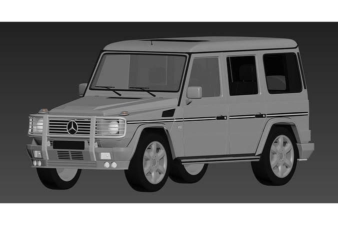 Mercedes G-Class free 3D model | CGTrader