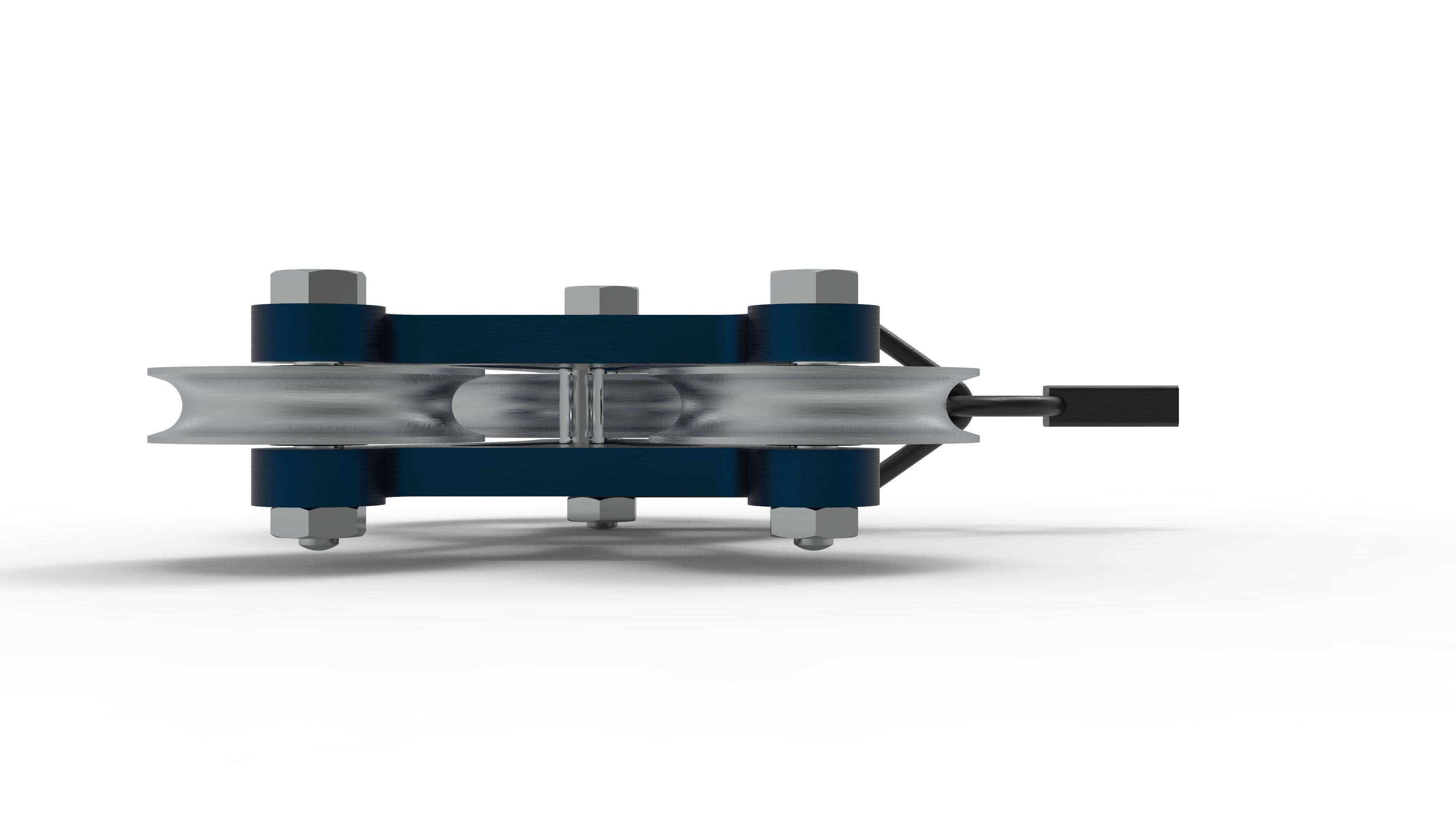 Pulley block 3D model | CGTrader