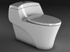 TOILET TOTO CW823RJ CW823NJN CW823PJ 3D model | CGTrader