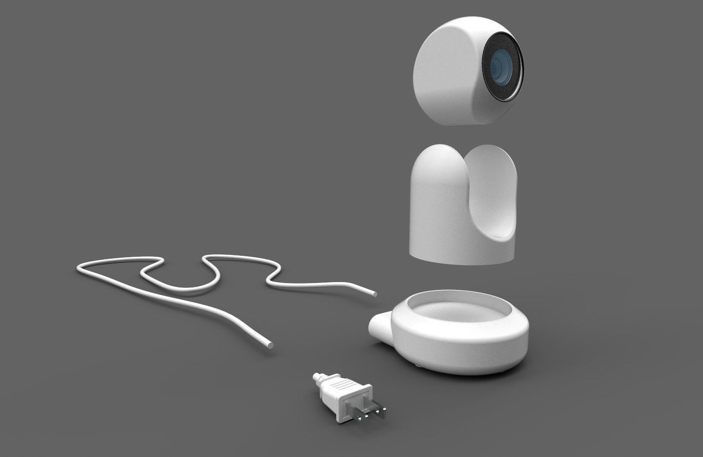 3D model Indoor Security Camera M1 VR / AR / low-poly | CGTrader