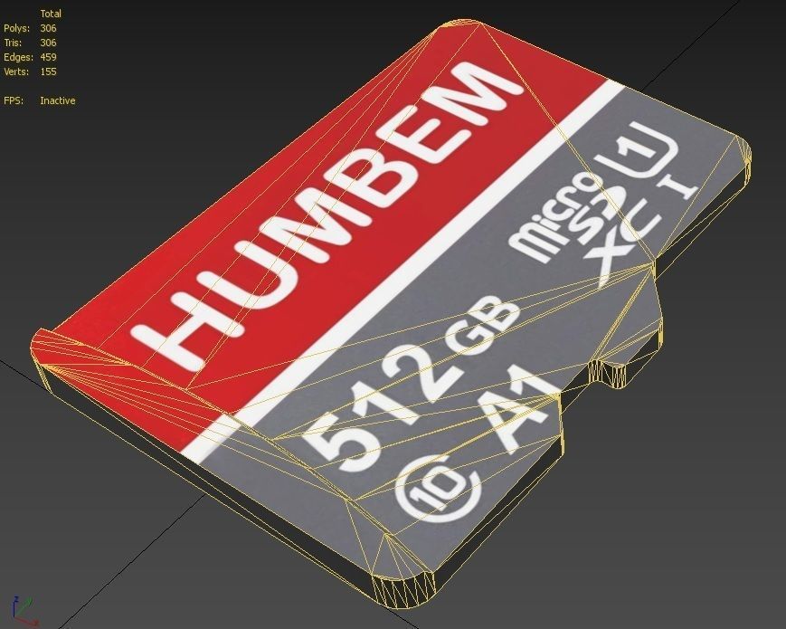 3D model Micro SD Card M2 VR / AR / low-poly | CGTrader