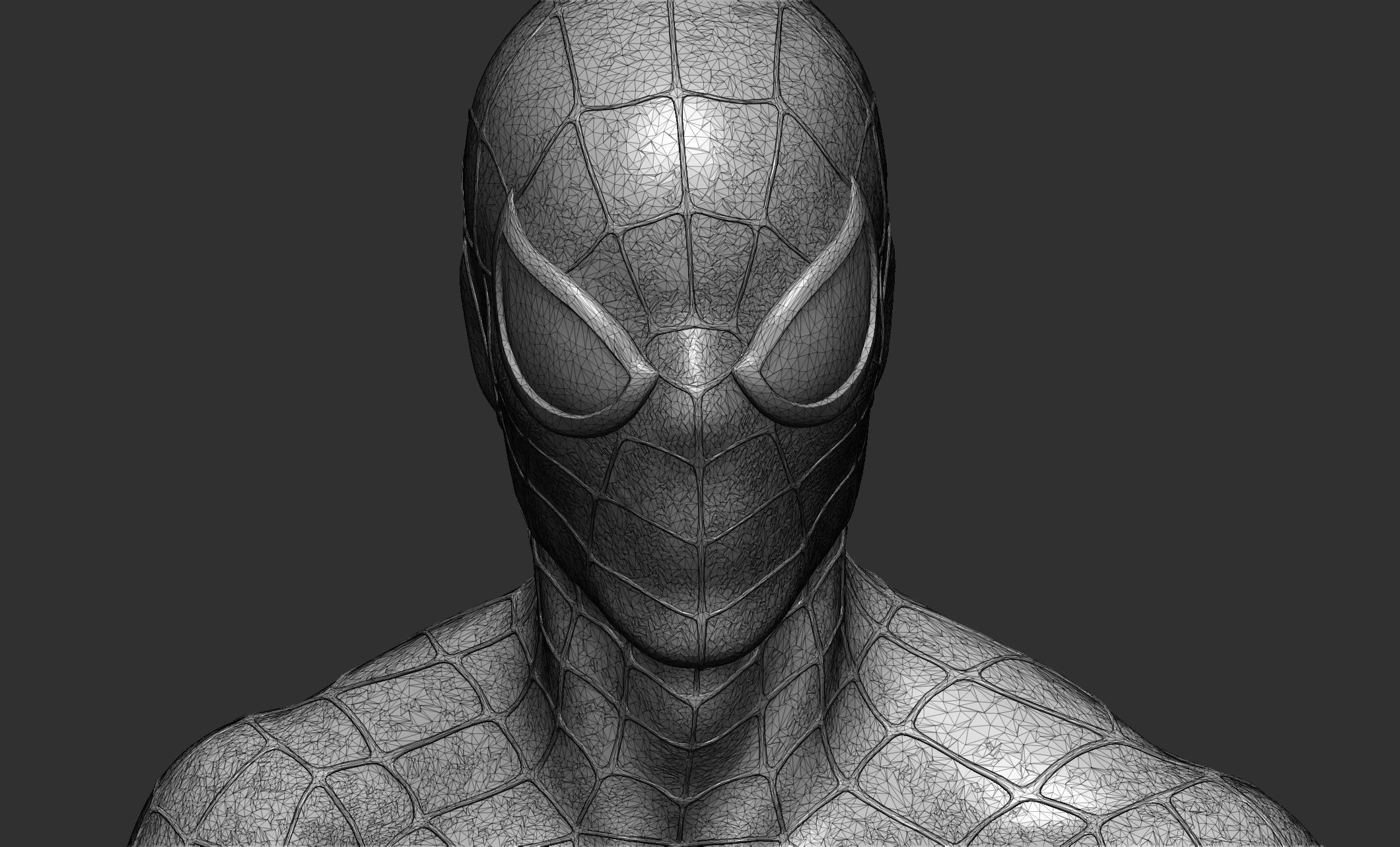 Spider-Man Bust 3D model 3D printable | CGTrader