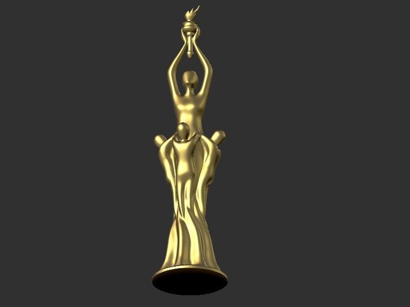 Award Trofiy 3D model 3D printable | CGTrader
