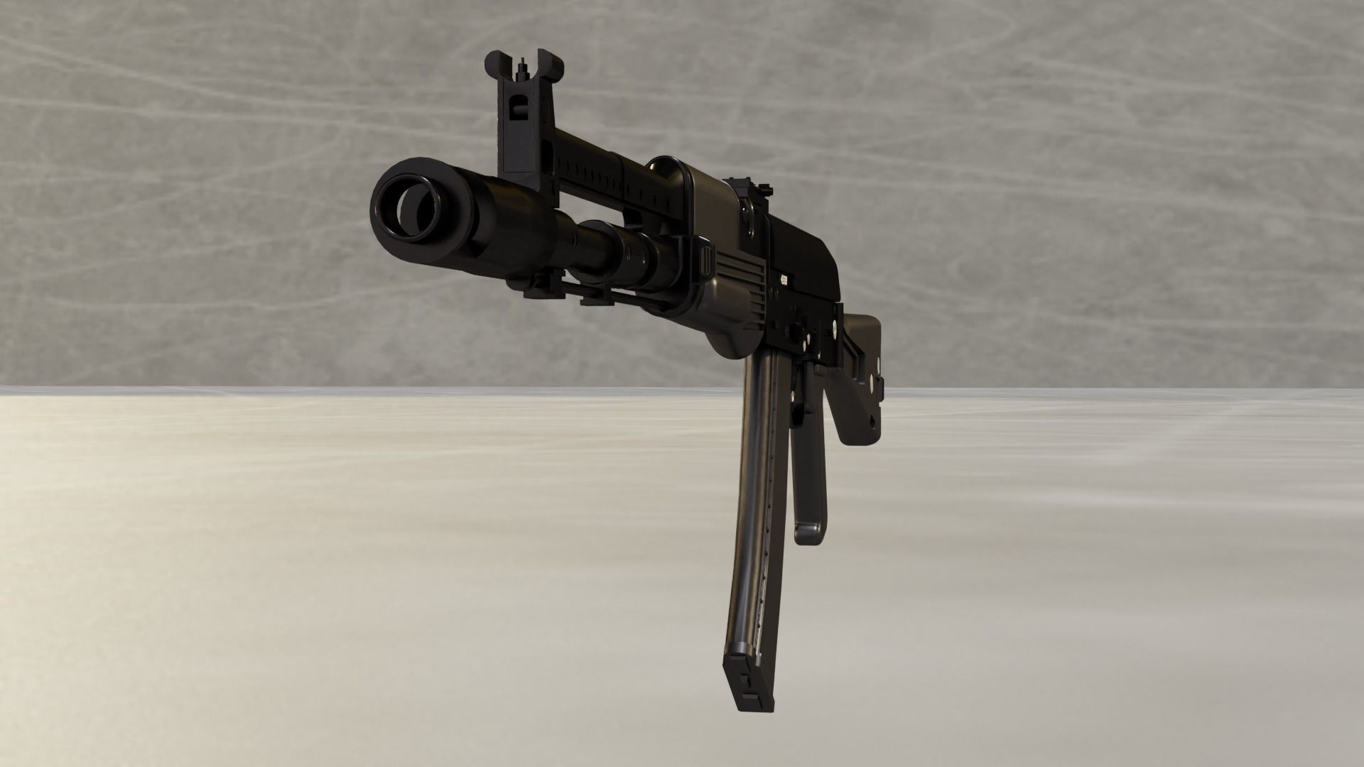 3D model AK-107 3d model VR / AR / low-poly | CGTrader