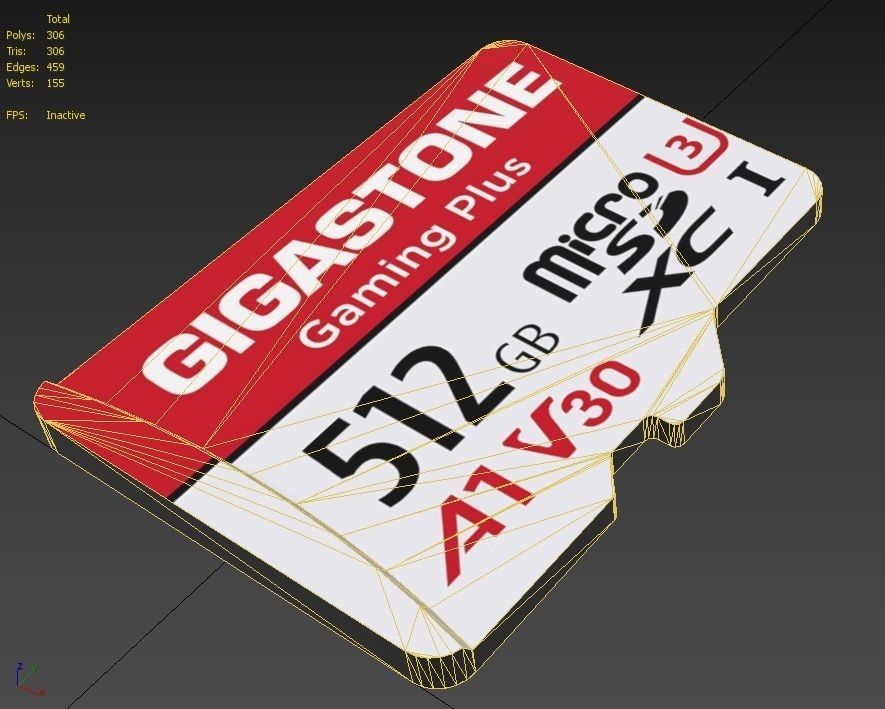 3D model Micro SD Card M11 VR / AR / low-poly | CGTrader