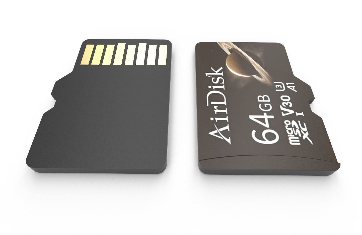 3D model Micro SD Card M15 VR / AR / low-poly | CGTrader