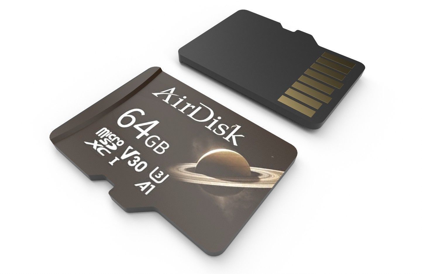 3D model Micro SD Card M15 VR / AR / low-poly | CGTrader