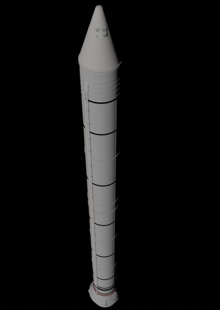Nasa SRB -Solid Rocket Booster 3D model | CGTrader
