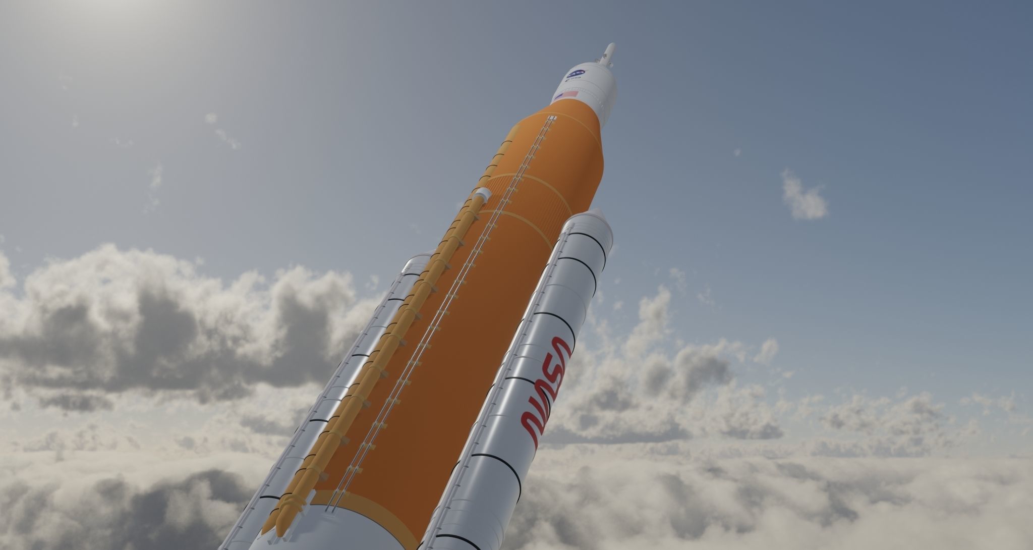 Nasa SRB -Solid Rocket Booster 3D model | CGTrader