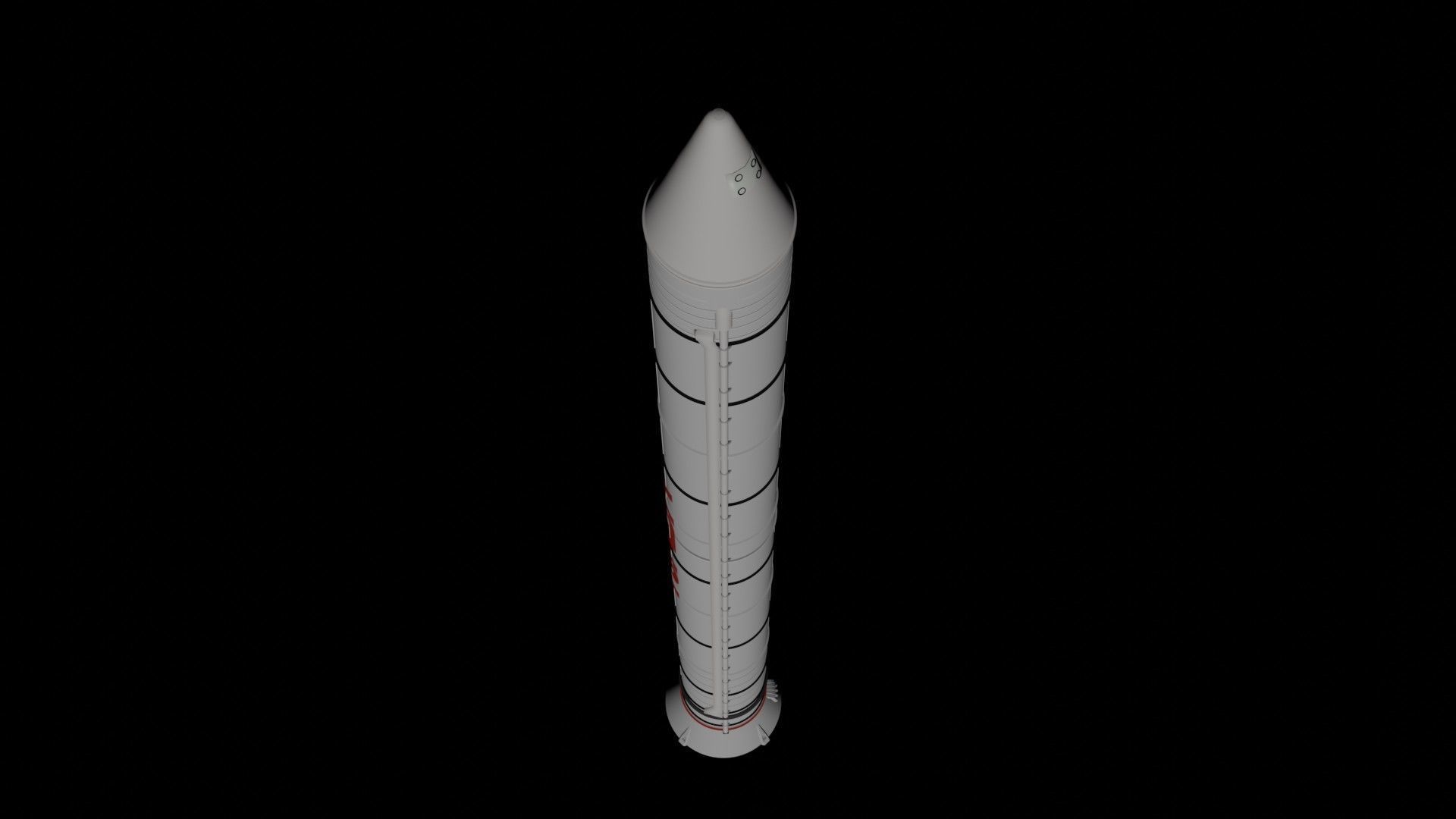 Nasa SRB -Solid Rocket Booster 3D model | CGTrader
