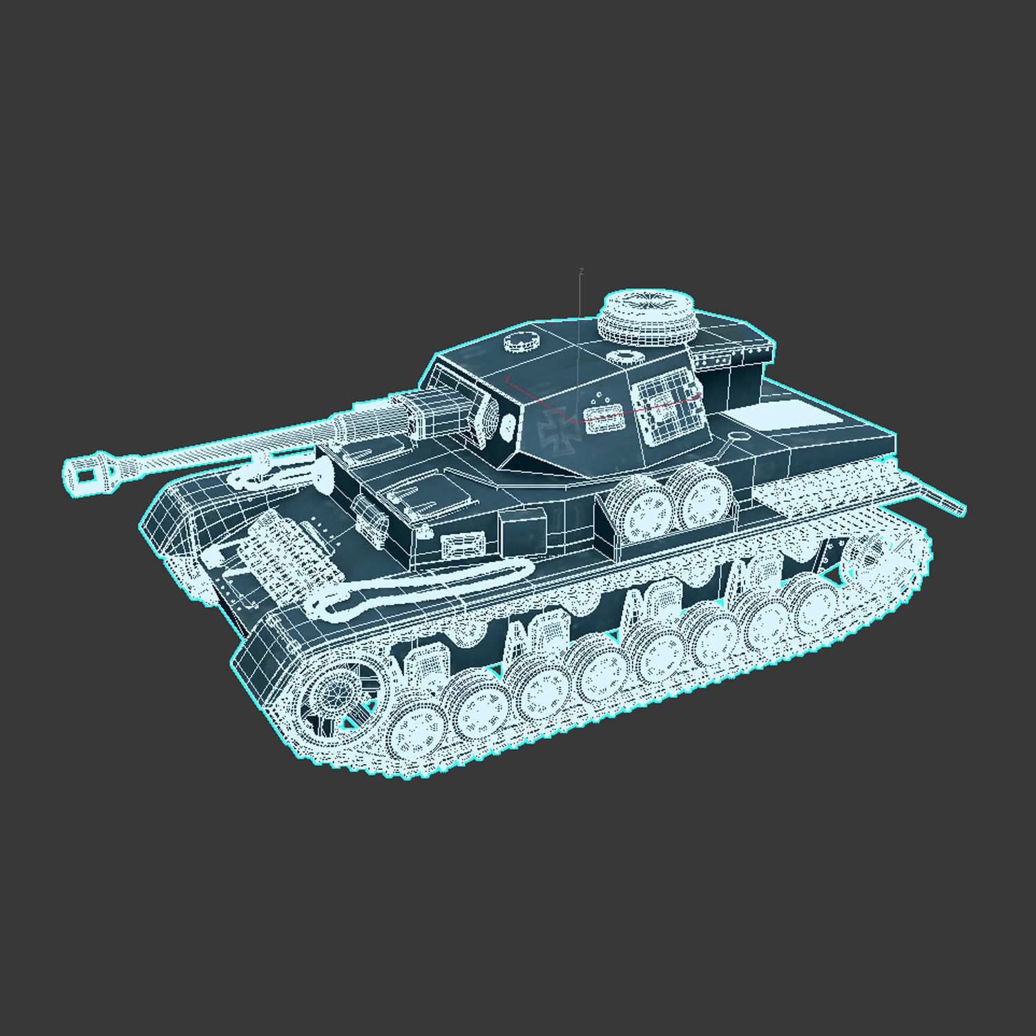 Panzerkampfwagen IV 3D model | CGTrader