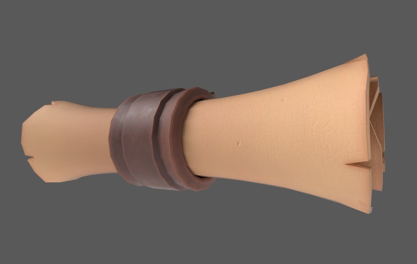 3D model Stylized Magic Scrolls With Four Texture Sets VR / AR / low ...