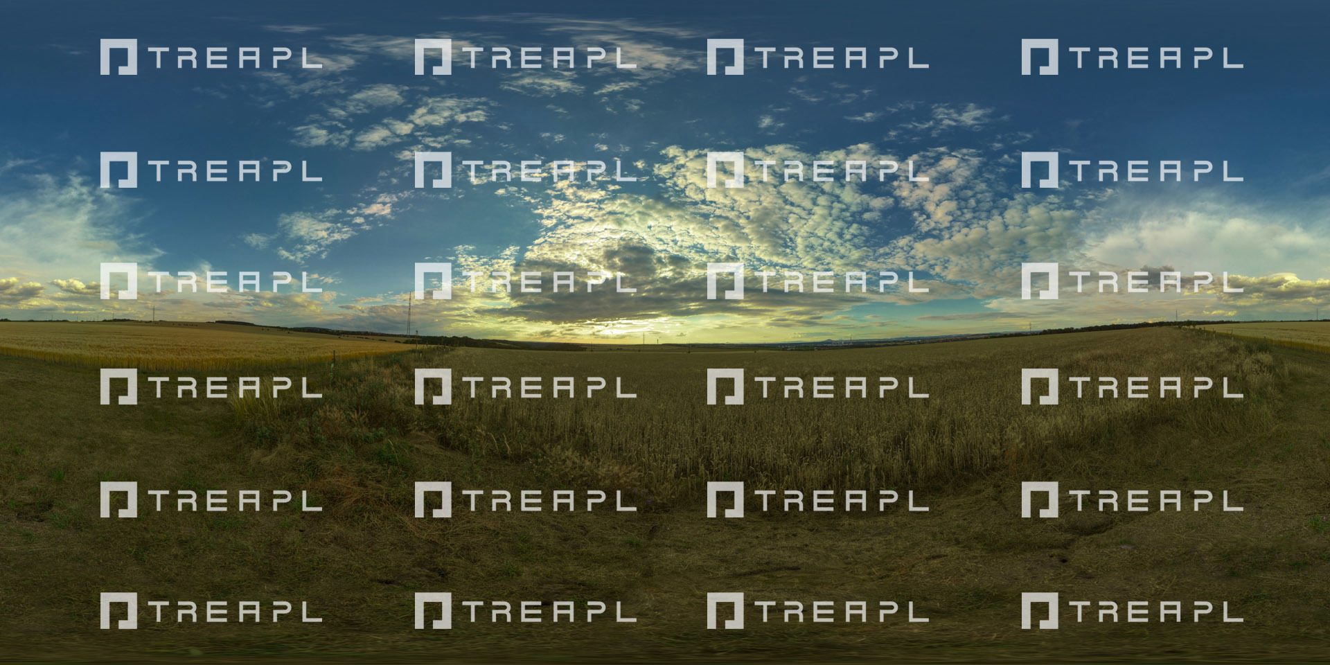 10X HDRI SKIES TREAPL ATMOSPHERE VOL01 - BUNDLE - 360 SKIES Texture ...