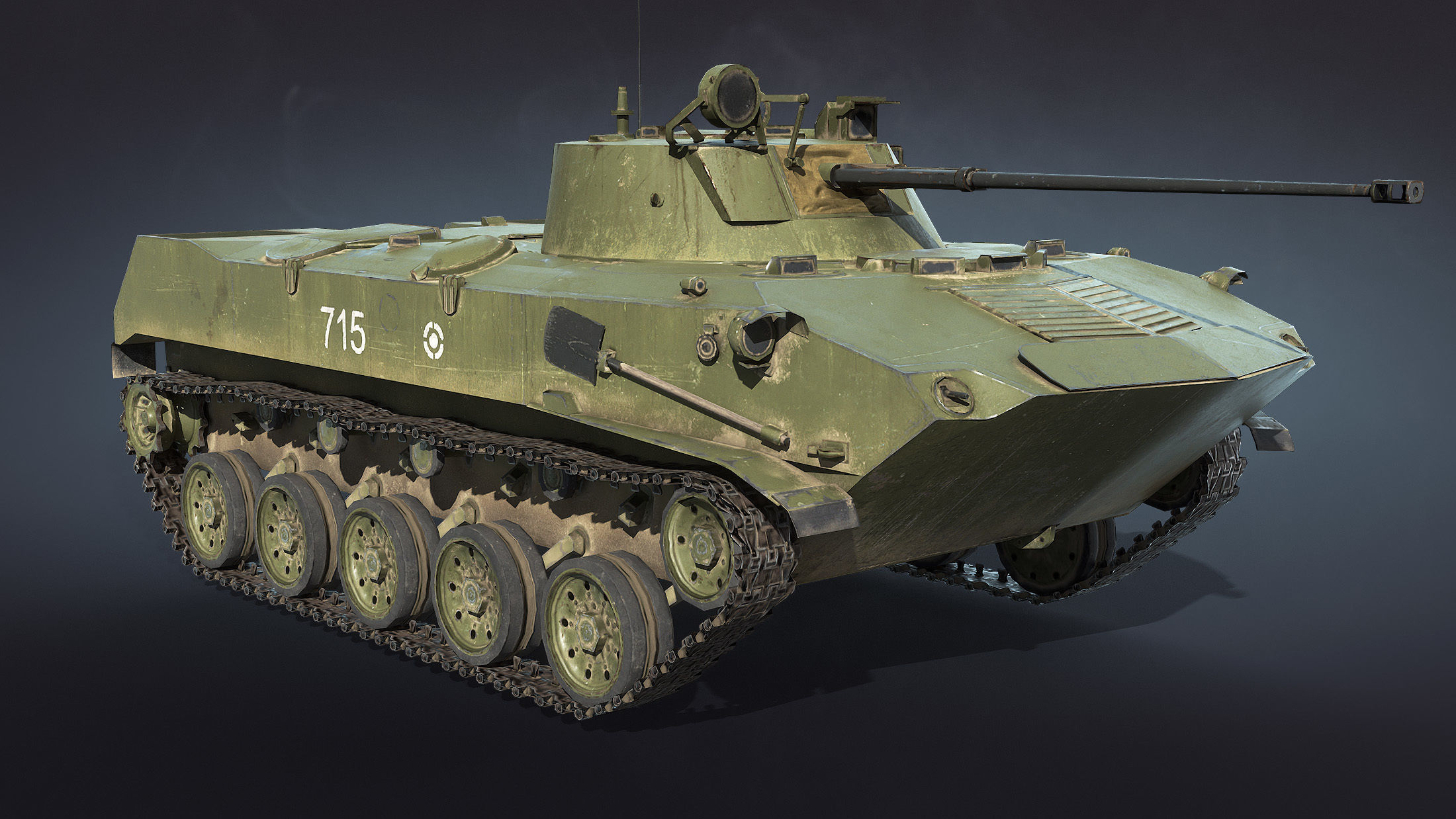 3D model BMD-2 LOD3 VR / AR / low-poly | CGTrader