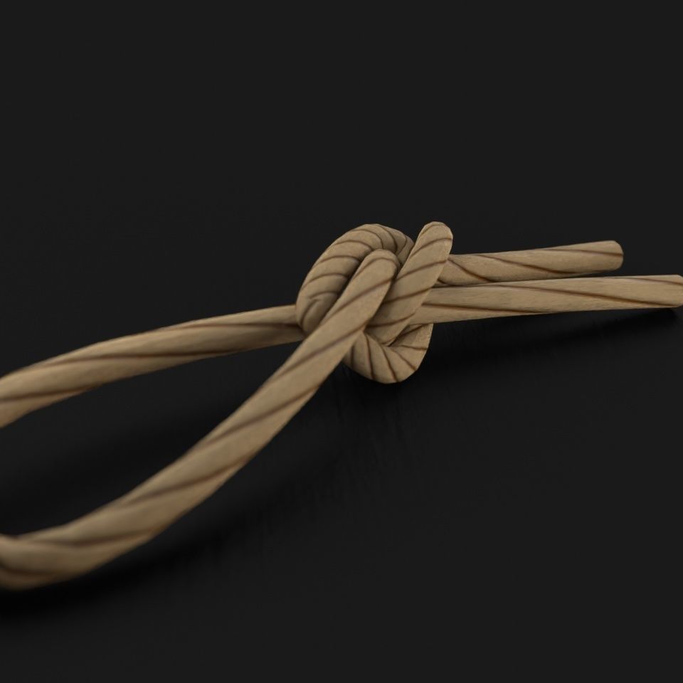 3D model Rope props VR / AR / low-poly | CGTrader