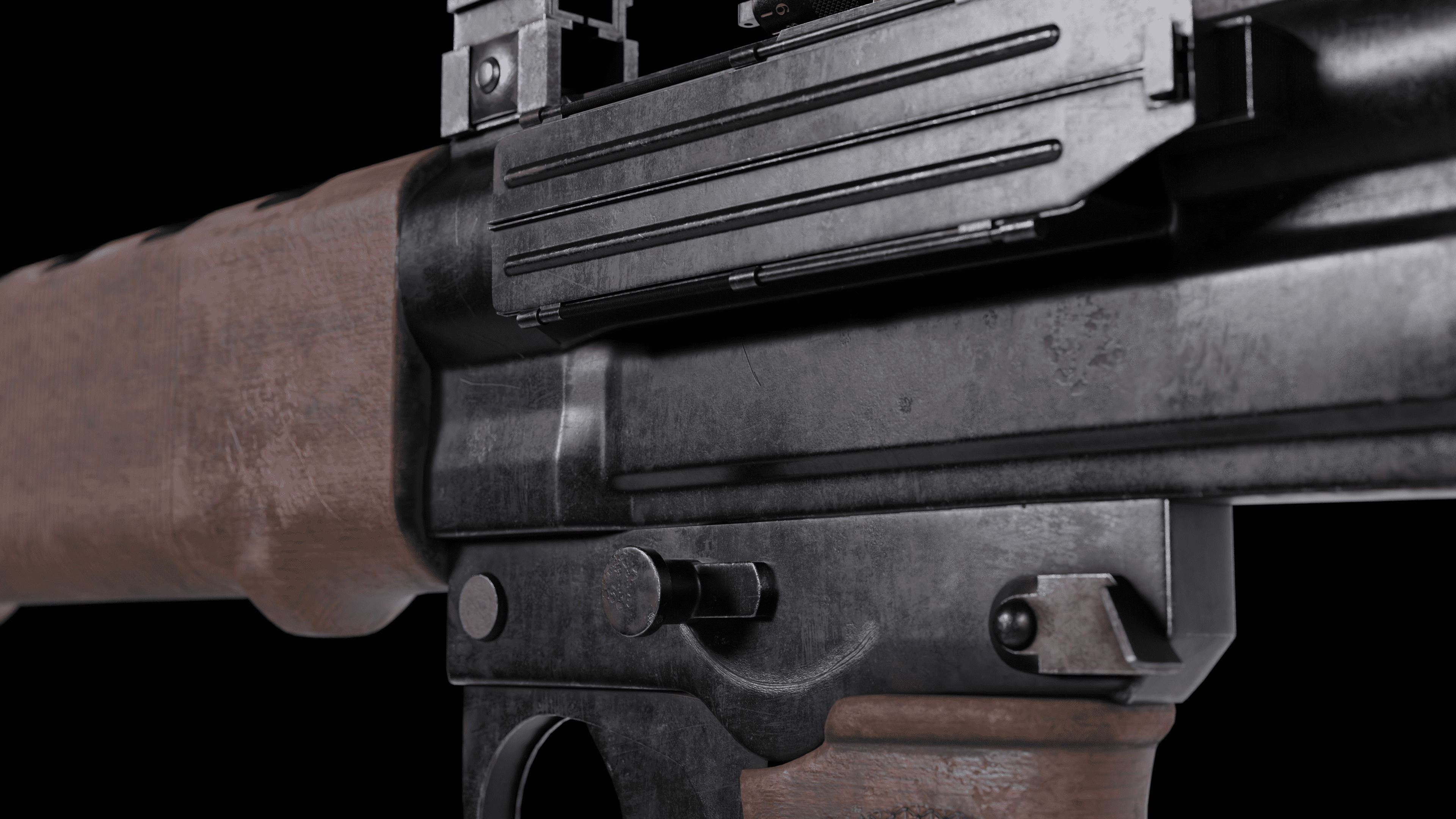 3D model FG42 High detail VR / AR / low-poly | CGTrader