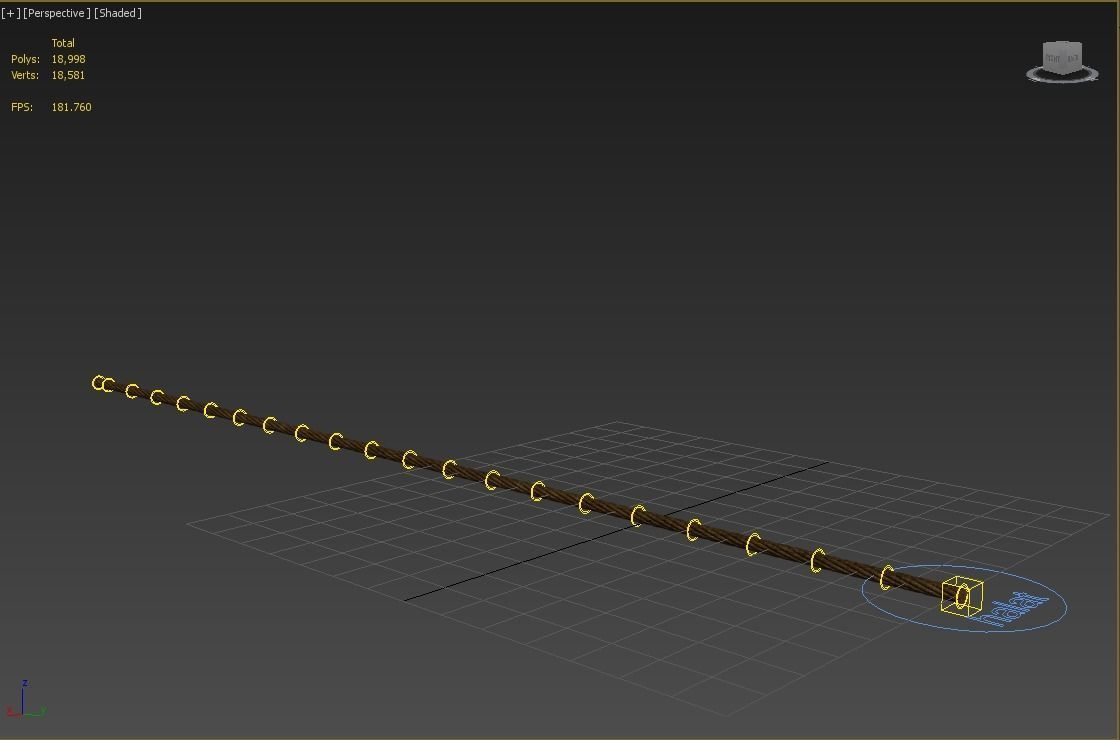 rope Rigged 3D model rigged | CGTrader