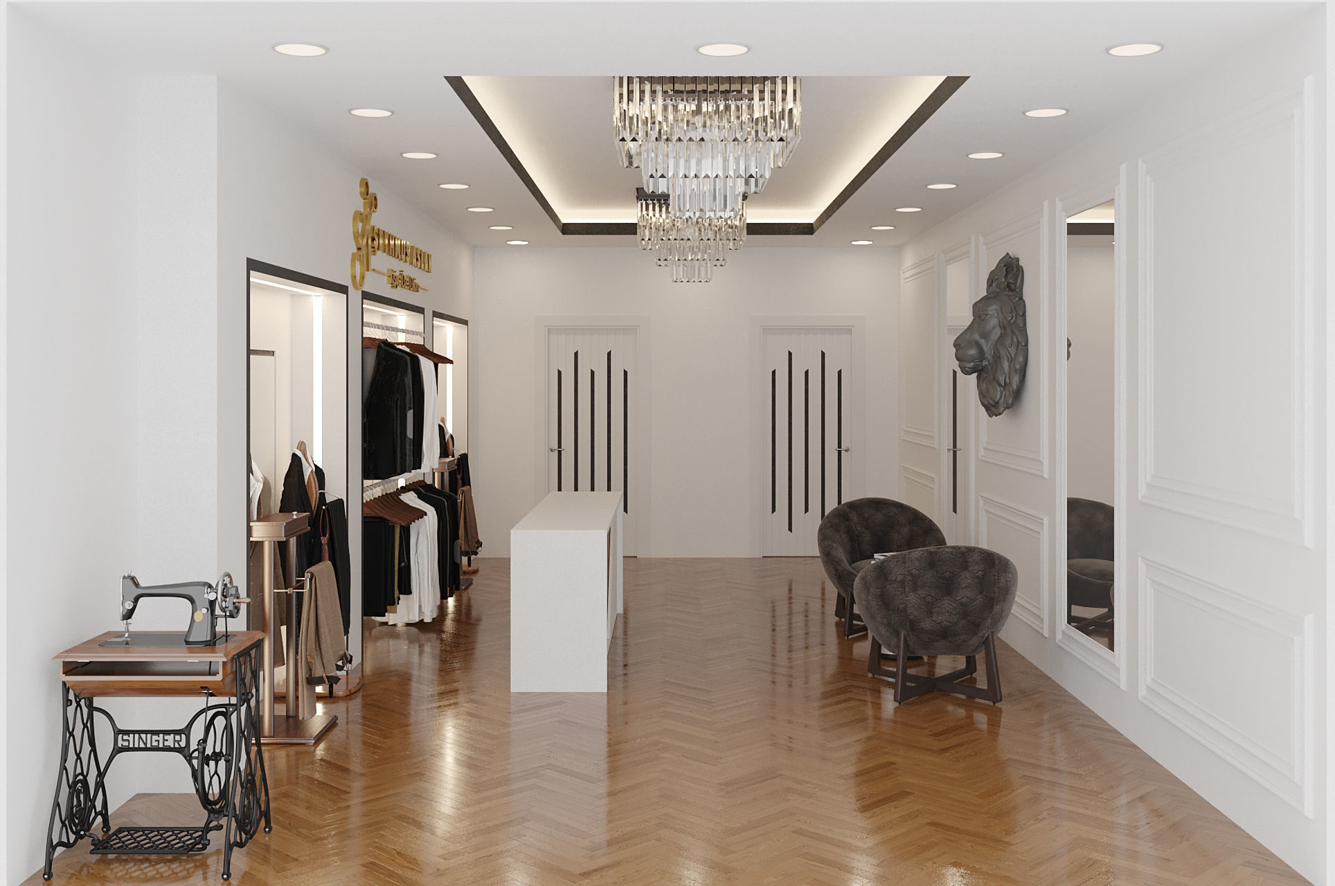 TAILOR DESIGN 3D model | CGTrader