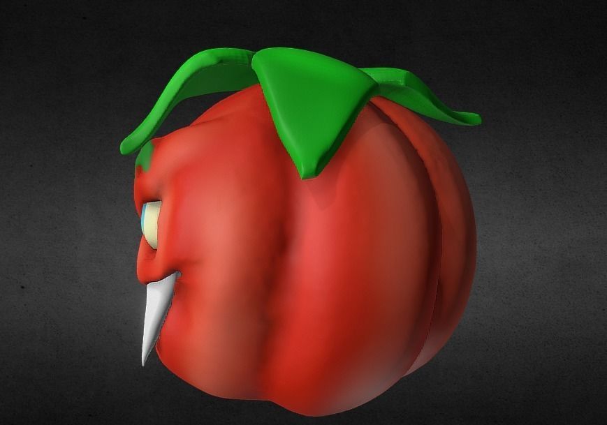 Killer Tomato - Donkey Kong 64 Enemy free 3D model 3D printable | CGTrader