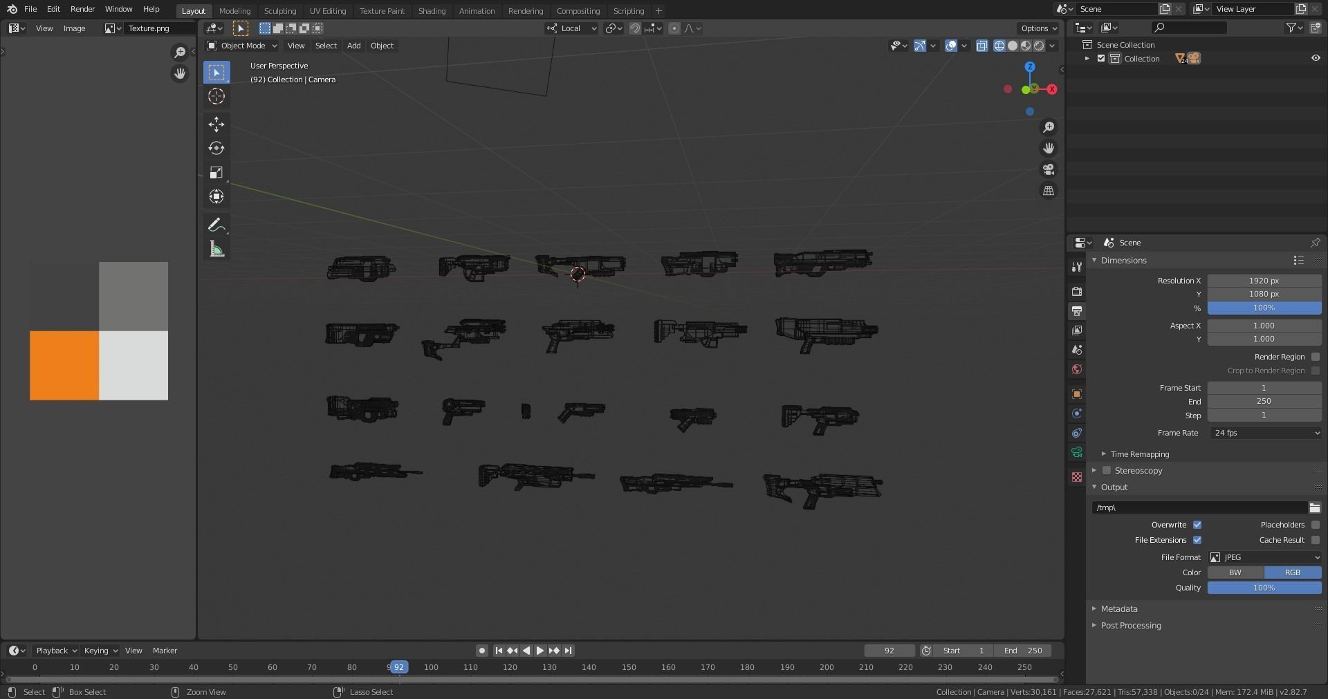 3D model Sci-Fi Modular Gun Pack Game Ready VR / AR / low-poly | CGTrader