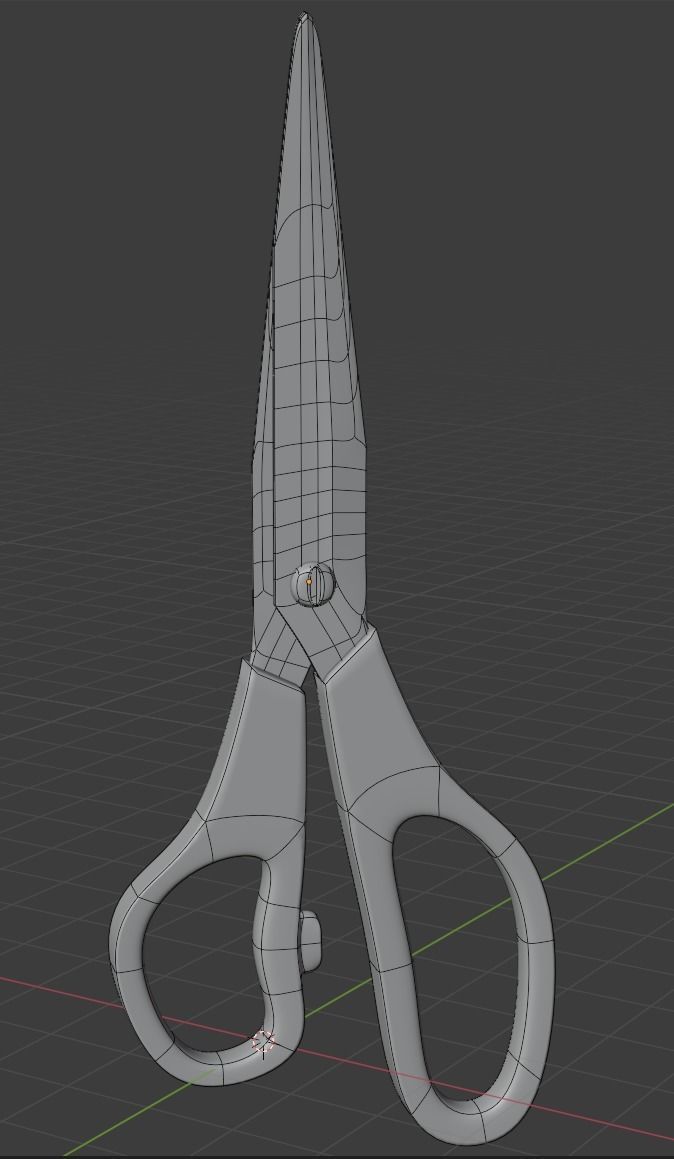 3D model Scissors prop VR / AR / low-poly | CGTrader