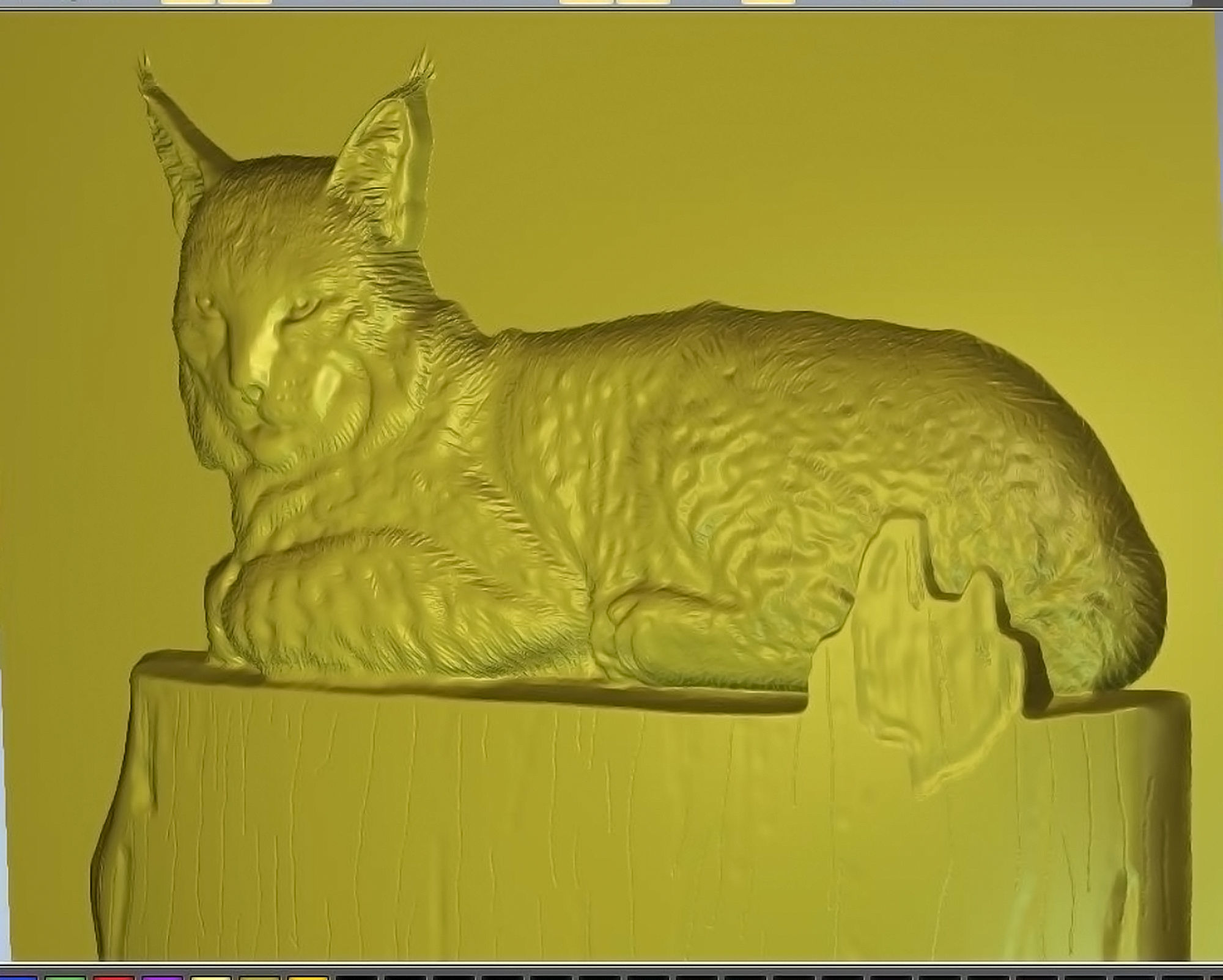 Lynx Rests 3D model 3D printable | CGTrader