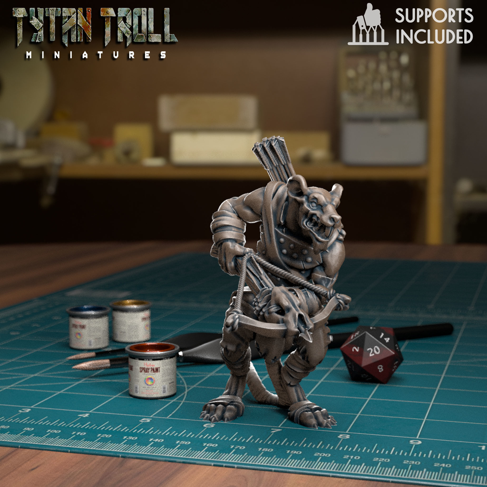 Ratman Bundle Pre-Supported 3D model 3D printable | CGTrader